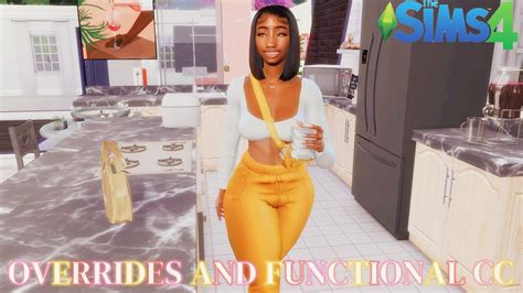8 Overrides And Functional Cc You Need In Your Sims 4 Game Links In Description Youtube