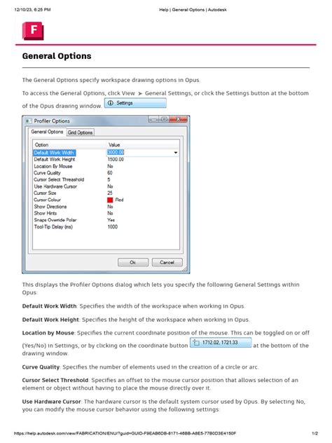 8 Help General Options Autodesk Pdf