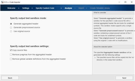 Conduct Unit Testing On Imported Custom Code By Using The Code Importer
