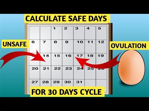 Menstrual Cycle Calendar Safe Period