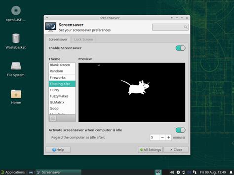Portal Xfce Screenshots OpenSUSE Wiki