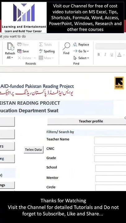Ms Access Learn Access Tables Forms Queries Reports Vba Shorts