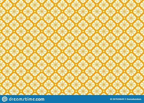 Pattern With Geometric Elements In Golden Yellow Tones Abstract Gradient Background Stock