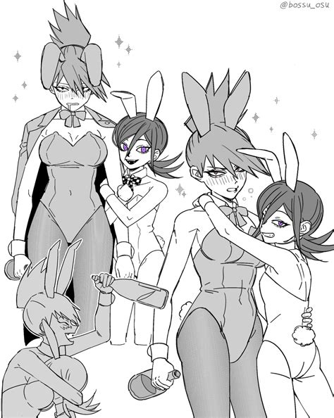 Miri Bossu Osu Harukawa Maki Momota Kaito Danganronpa Series Danganronpa V3 Killing