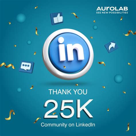 25 000 Followers On Linkedin