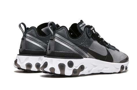 Nike React Element 87 Anthracite Black Mens Pimp Kicks