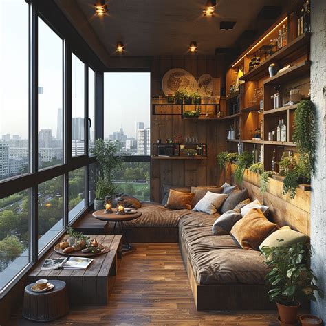 Обустройство балкона своими руками