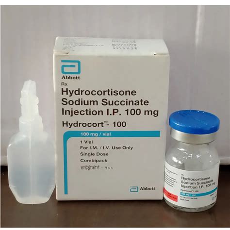 Hydrocort Sodium Succinate Injection 100mg At ₹ 150vial In Nagpur