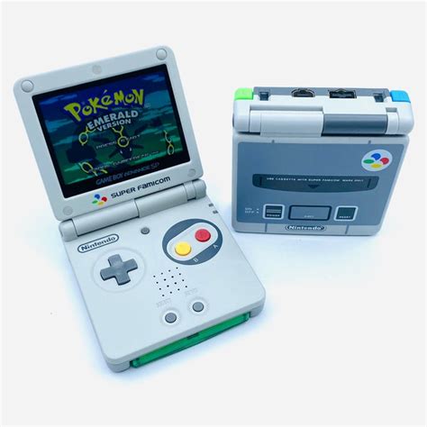 Gba Sp Famicom Shell Etsy