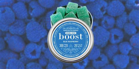 Buy Boost 300mg Blue Raspberry Thc Gummies Online In Calgary