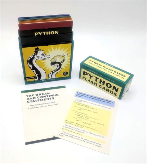 Python Flash Cards No Starch Press