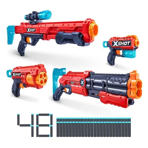 X Shot Ultimate Shootout Pack Red Edition Nerf ViỆt Nam