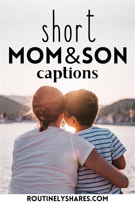Mother And Son Instagram Captions Artofit