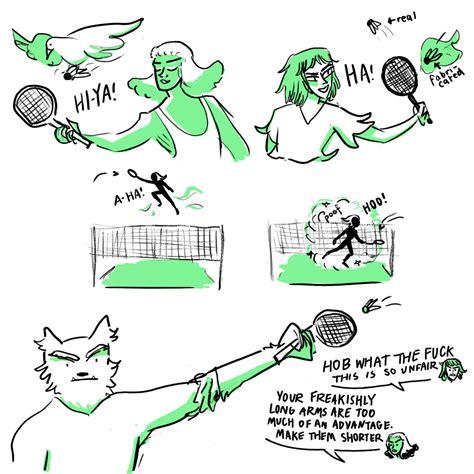 Me We Never Got To See That Croquet Match Though Let Out Bodies Be Revived