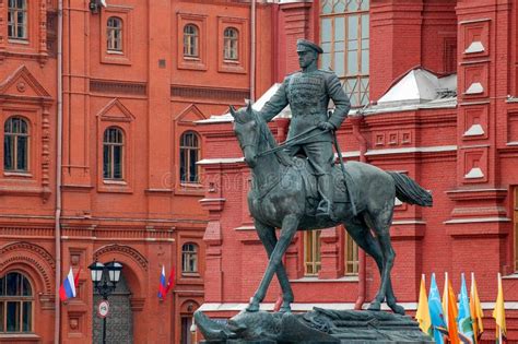 Marshal Zhukov Stock Image Image Of Marshal Army Landmarks 29116445