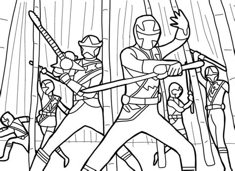 Dibujos De Power Rangers Para Colorear Imprime Gratis