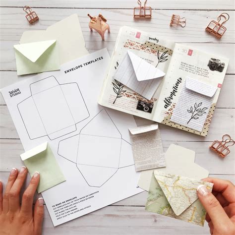 Free Mini Envelope Template Printable Artofit