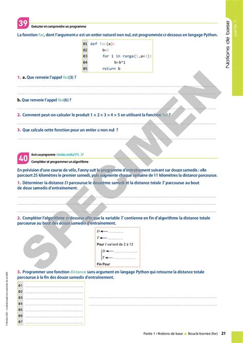 Cahier Algorithmique 2de Calameo Downloader