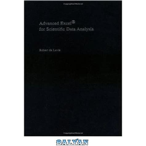 خرید و قیمت دانلود کتاب Advanced Excel For Scientific Data Analysis ترب