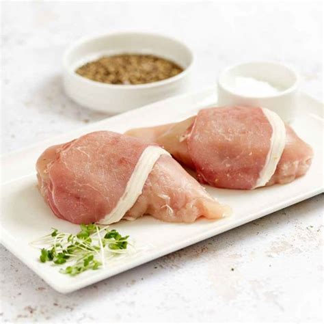 Stuffed Chicken Fillet Wrapped In Bacon Carnbrooke Butchery And Food