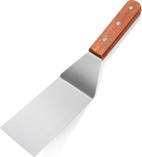 Stainless Steel Spatula Grill Spatula With Wooden Handle