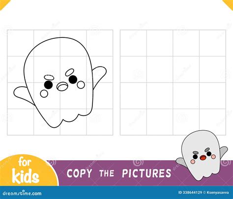 Cute Ghost Flying At Night Creepy Monster Ghost Shadow Funny Cartoon