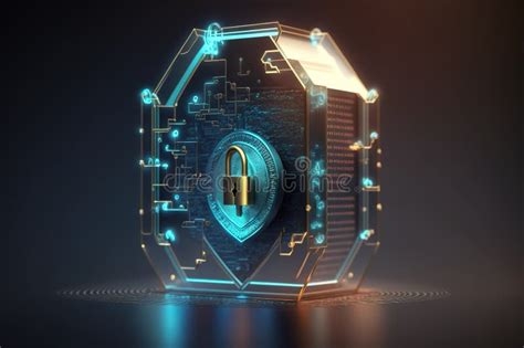 General Data Protection Regulation Concept Generative Ai Stock Illustration Illustration Of