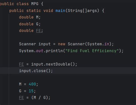 Solved Problem Variable Fe Is Assigned But Never
