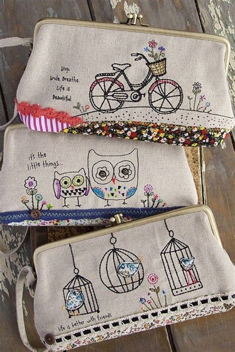 만들어서 선물 하고 싶어요프랑스자수 자수 가방자수 Embroidery Bags Fabric Bags Bags