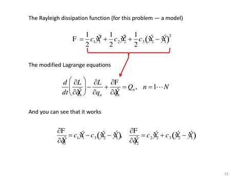 Ppt Lecture 19 Damping In The Euler Lagrange Formulation Powerpoint Presentation Id2533674