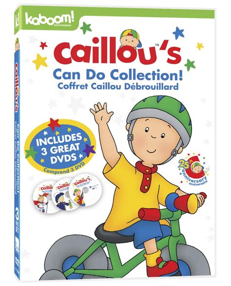 Caillou Caillous Can Do Collection Dvd Frugal Mom Eh