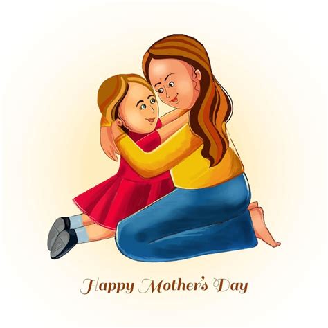 Imágenes De Abrazo Madre E Hijo Dibujo Descarga Gratuita En Freepik