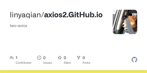 GitHub Linyaqian Axios GitHub Io Two Axios