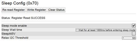 TPS Sleep Mode Configuration Interface Forum Interface TI E E Support Forums