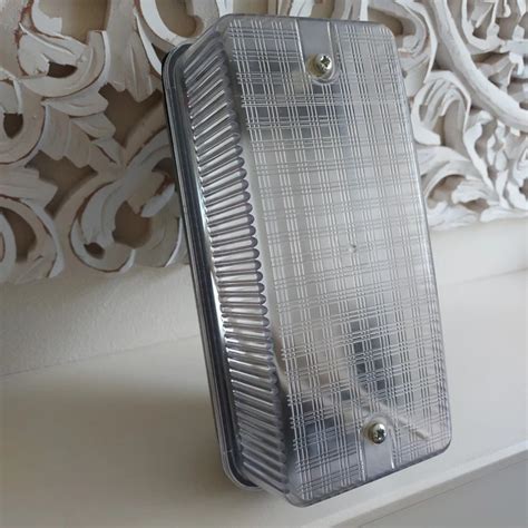 1 Vintage Unused Newlec Bulkhead Luminaire Porch Outdoor Light Industrial £24 63 Picclick Uk