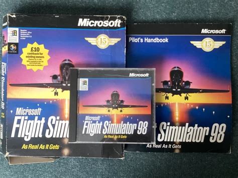 Microsoft Big Box Flight Simulator 98 Windows 95 £499 Picclick Uk