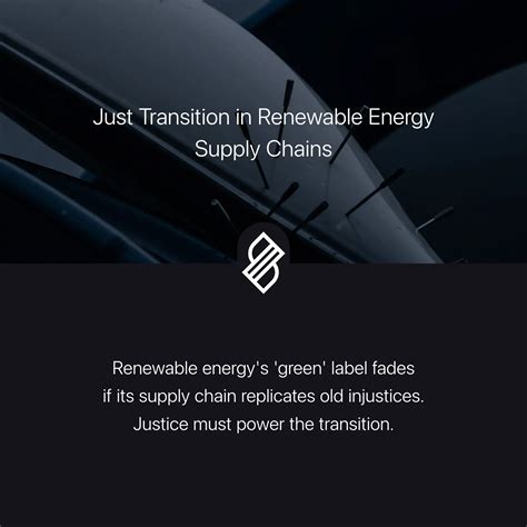 Just Transition In Renewable Energy Supply Chains → Scenario