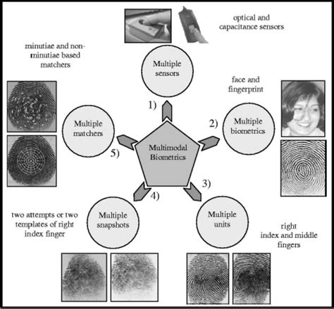 Scenarios Of Bimodal And Multimodal Biometrics Jain Et Al 2004