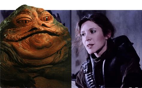 Princess Leia Organa Knows That Jabba Is Lusting After Her For Years