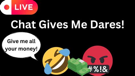 Doing Your Dares Live Youtube