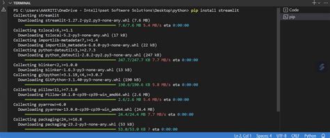 Streamlit Python Installation Usage And Applications