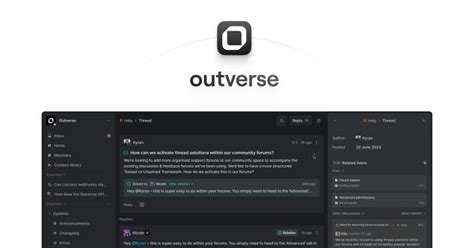 Casey Schorr 🦔 On Linkedin Outverse Self Serve Support For Modern Saas