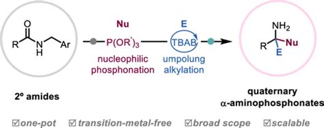 Deoxygenative Nucleophilic Phosphonation And Electrophilic Alkylation Of Secondary Amides A