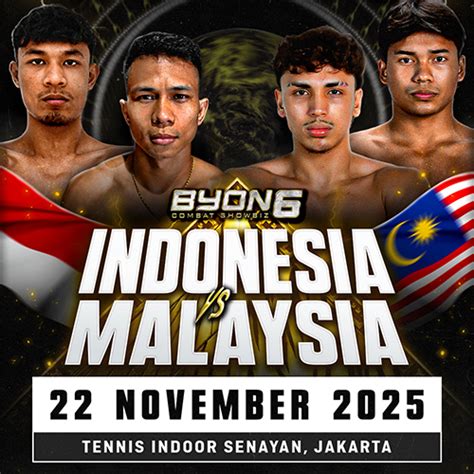 Byon Combat Showbiz Vol 6 Indonesia Vs Malaysia 2
