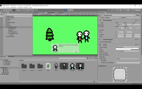 Unity 簡易對話系統 Enjoy 軟體