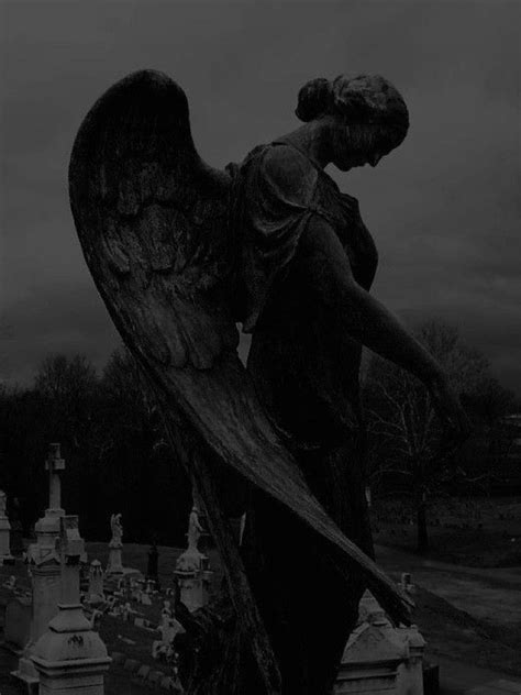 Pin By Medelin On Angels Cemetery Dark Aesthetic Alien Aesthetic