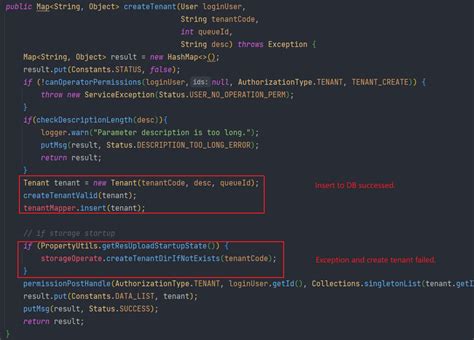 Bug Api If Storge Exception Ds Can Create Tenant But Show Cannot