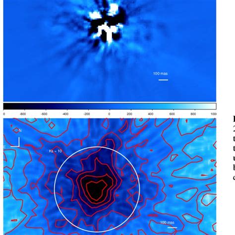 Top Residual L ′ Image After Subtracting β Pic By The Comparison Star