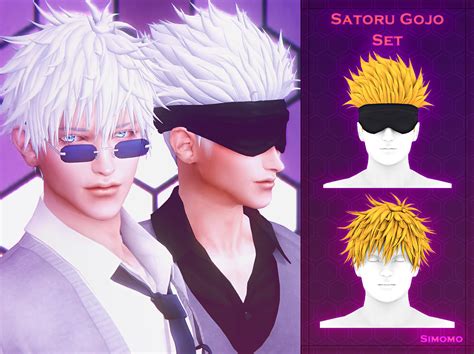 ~satoru Gojo Set~ Followers T Simsstoragehouse On Tumblr