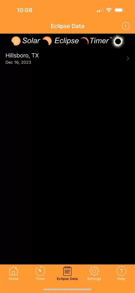 Solar Eclipse Timer App Review Step By Step Guide To Using The App